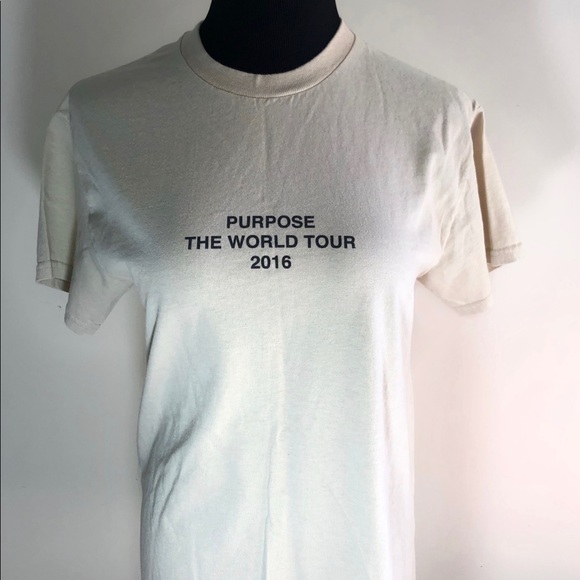 PacSun | Tops | Justin Bieber Purpose World Tour Tee | Poshmark
